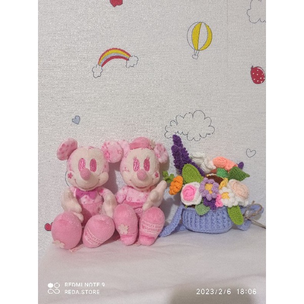 Jual Boneka Karakter Mickey Minnie / Sakura Edition / Mickey Minnie ...