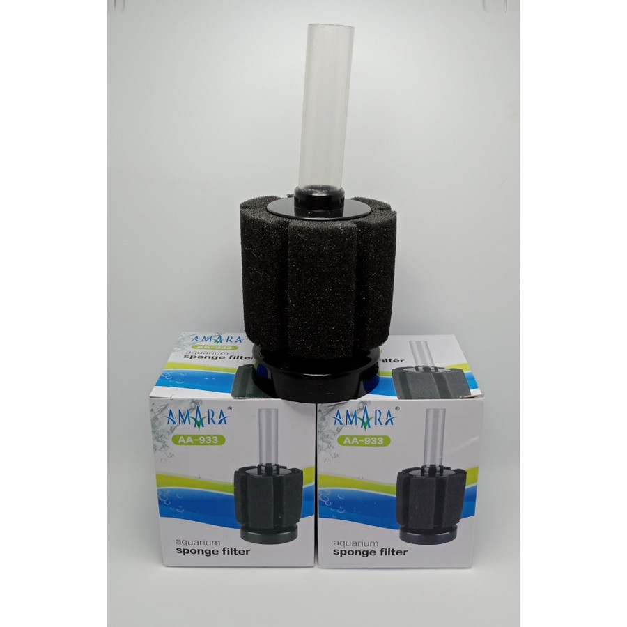 Jual MINI SPONGE FILTER AMARA AA-933 / AA-833 BIOFOAM FILTER AQUARIUM ...