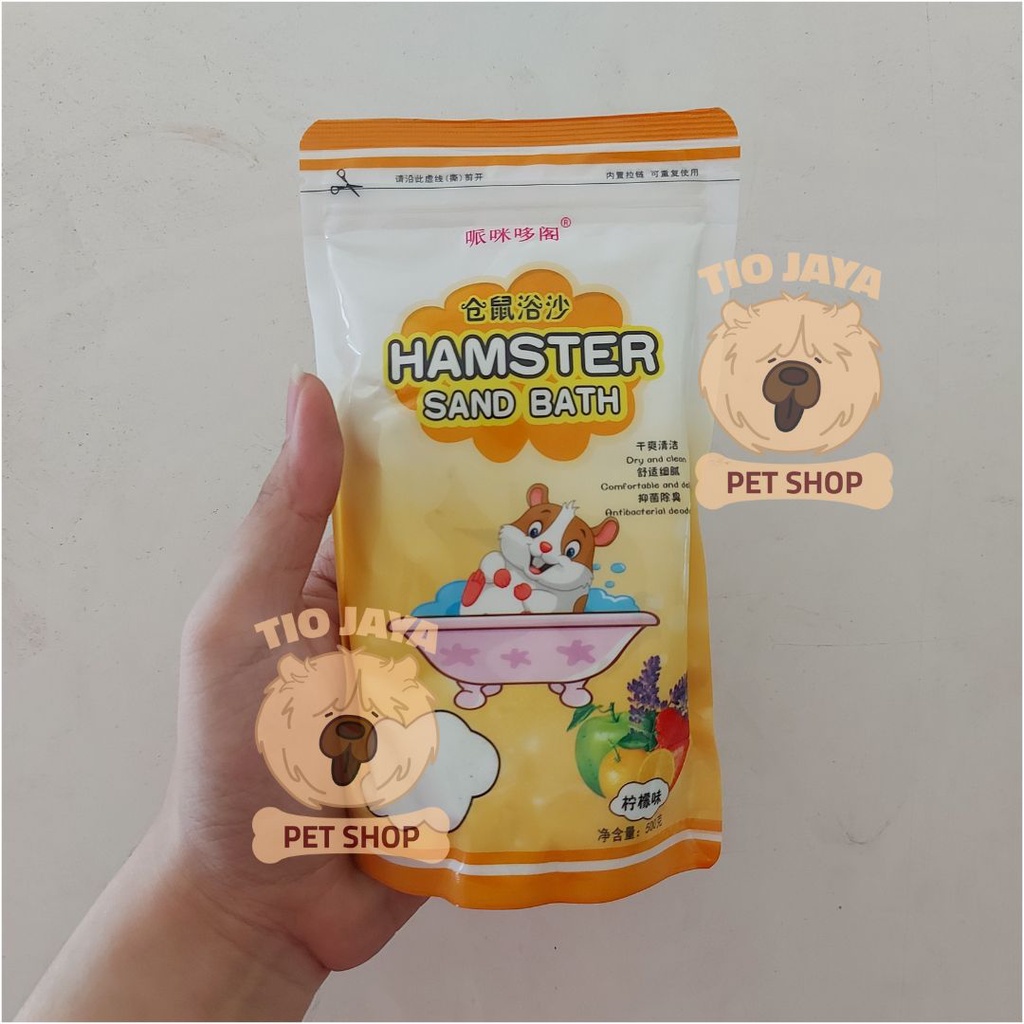 Jual Pasir Mandi Hamster / Bathing Sand 500GR Jolly Bath Sand Sanbbi ...