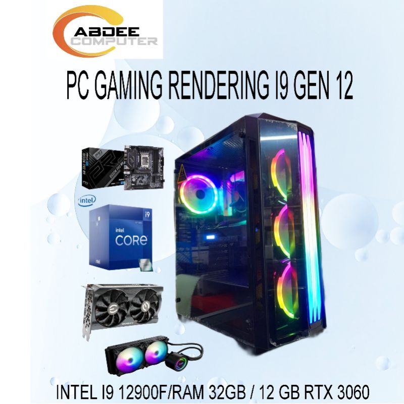 Jual PC GAMING INTEL CORE i9 12900F l EDITING l RENDERING l GAMING ...