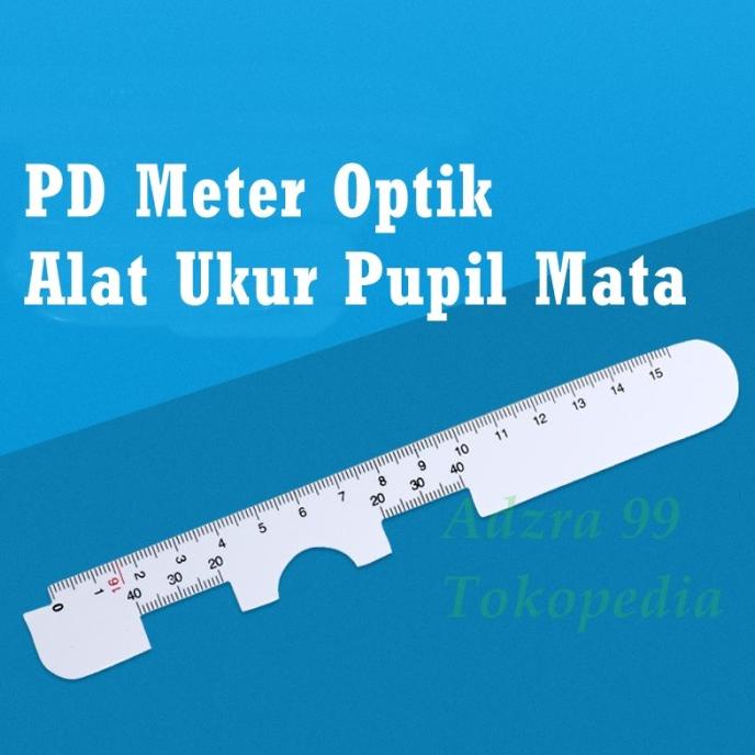 Jual PD Meter Optik / Pupil Distance Ruler / Alat Ukur Pupil Mata ...