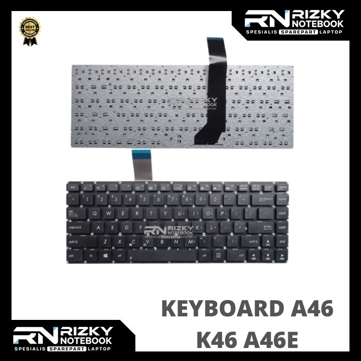 Jual ORIGINAL 100%!!! KEYBOARD LAPTOP ASUS A46 K46 A46C A46E K46 K46C ...