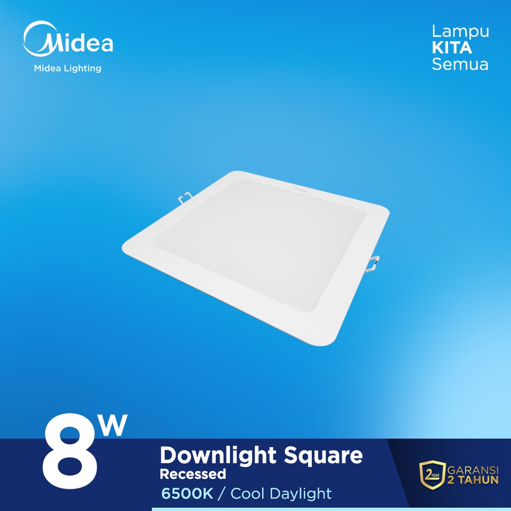Jual Midea Lighting - Lampu LED Downlight 08 Watt 6500K CDL 4.5 Inch ...