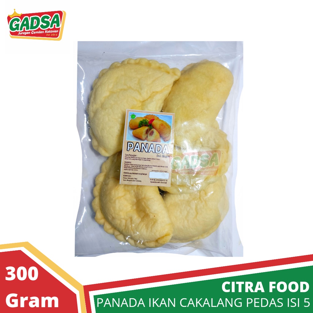 Jual Panada Ikan Cakalang Pedas isi 5 Roti Goreng Khas Manado Halal ...