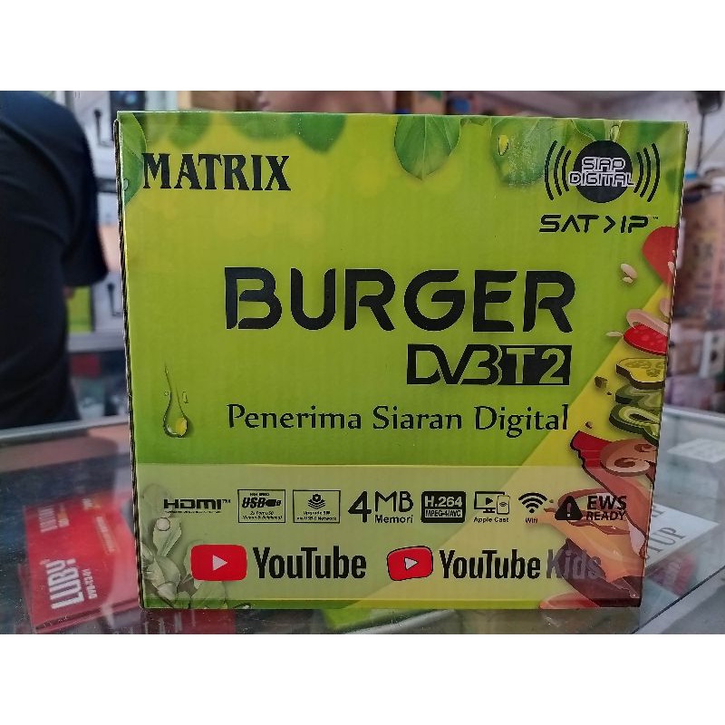 Jual MATRIX BURGER HIJAU ORIGINAL 100% | Shopee Indonesia