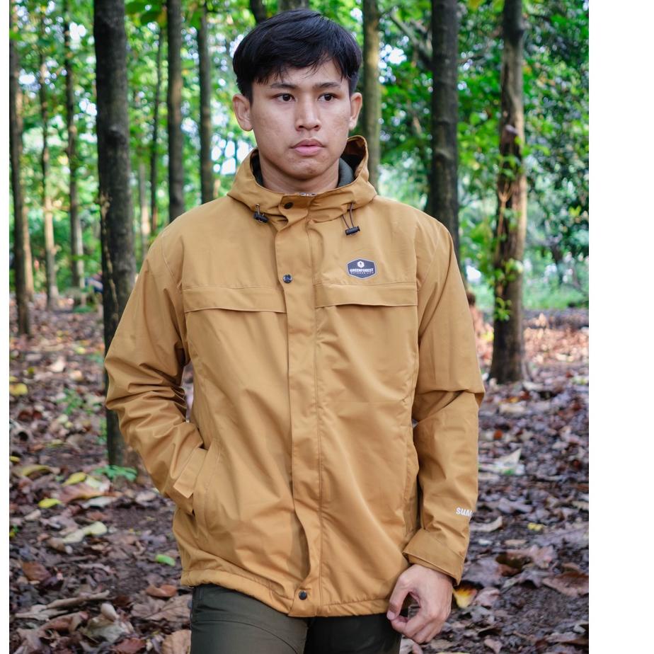 Jual Harga Miring Greenforest Sumbawa Jaket Gunung Waterproof Inner Polar Pria dan Wanita ...