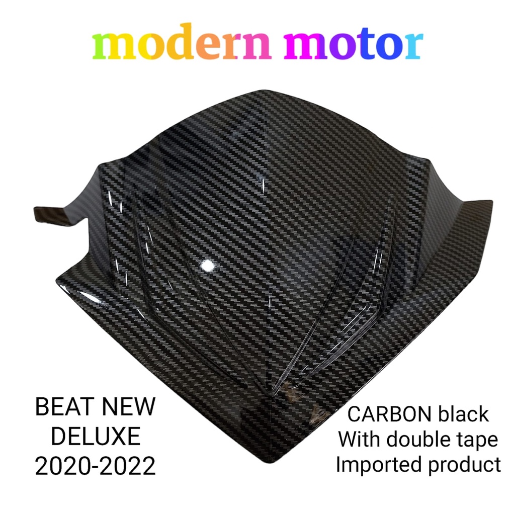Jual VISOR BEAT NEW DELUXE WINDSHIELD BEAT DELUXE CARBON IMPORT 2020 ...