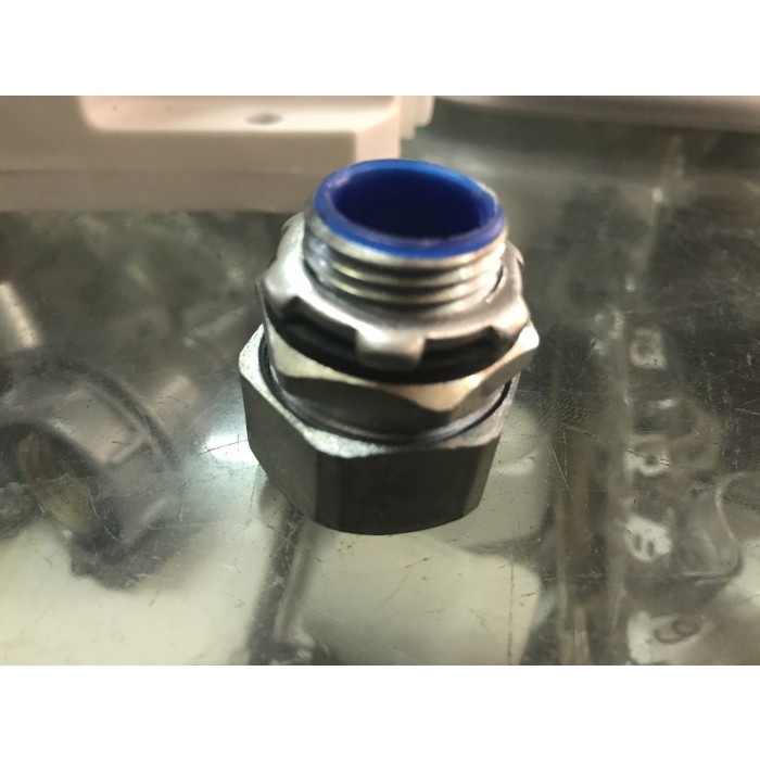 Jual Konektor Flexible Conduit To Box DPJ 1/2” 1/2 inch Connector 16 mm ...