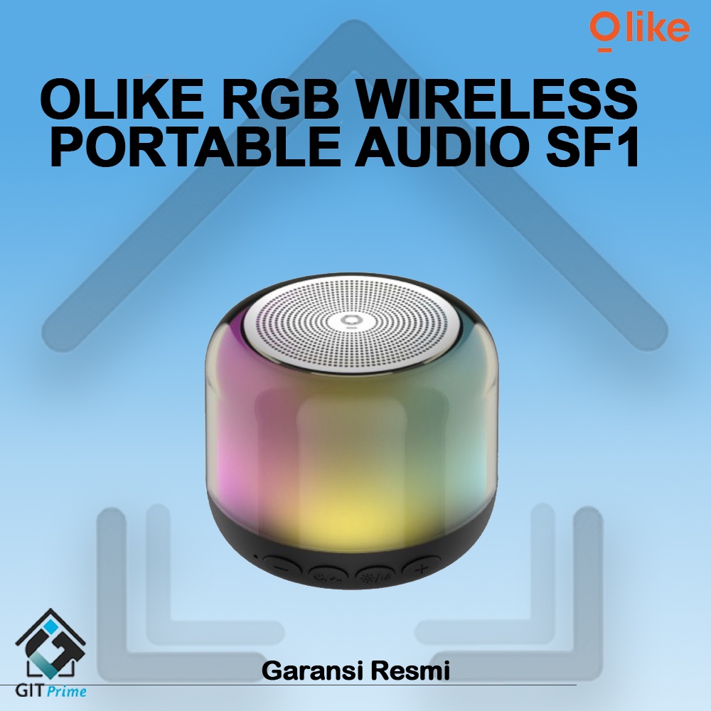 Jual Olike SF1 Bluetooth Speaker RGB Wireless Portable Audio TWS ...