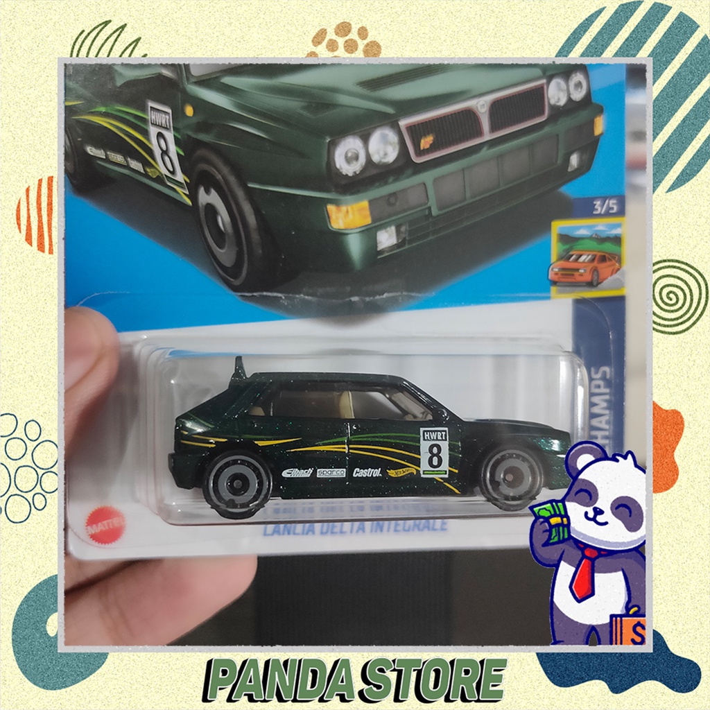 Jual Hot Wheels Lancia Delta Integrale Hijau | Shopee Indonesia