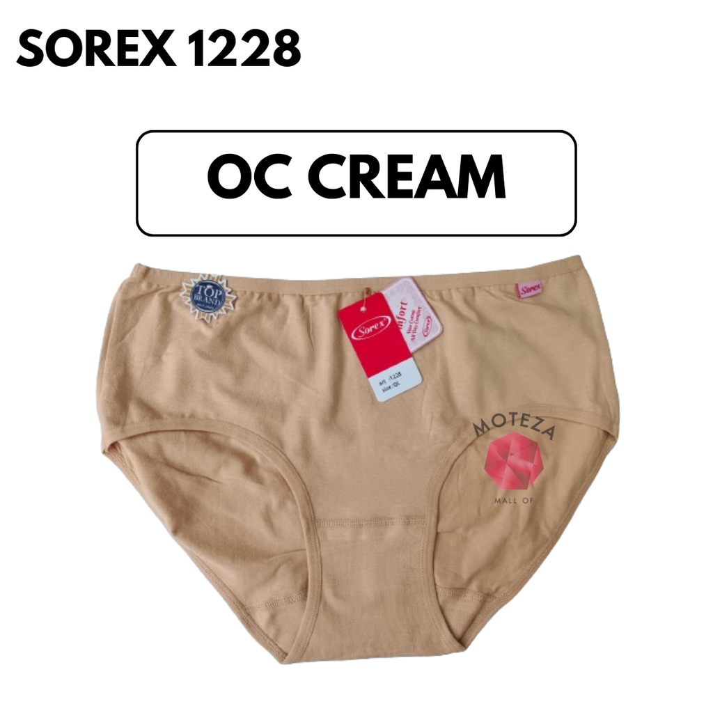 Jual Sorex CD 1228 Celana Dalam Wanita - Midi Panty - Katun Soft ...