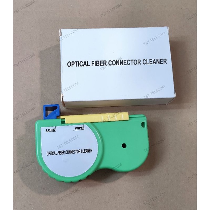 Jual FIBER OPTIK CLETOP (OPTICAL CONNECTOR CLEANER) | Shopee Indonesia