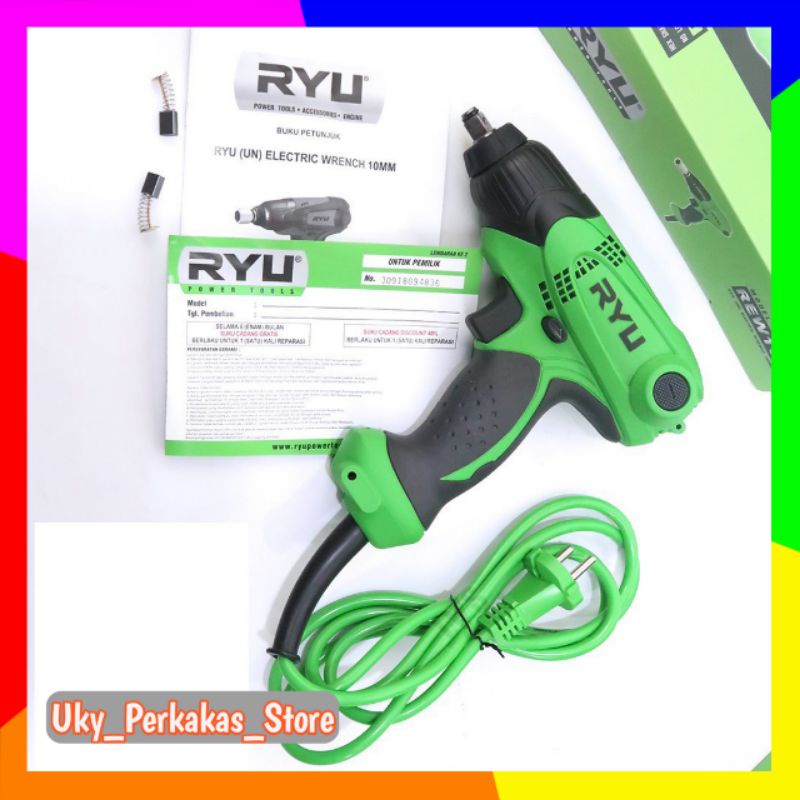 Jual IMPACT WRENCH RYU REW 10 / ALAT BUKA BAUT ELEKTRIK LISTRIK RYU ...