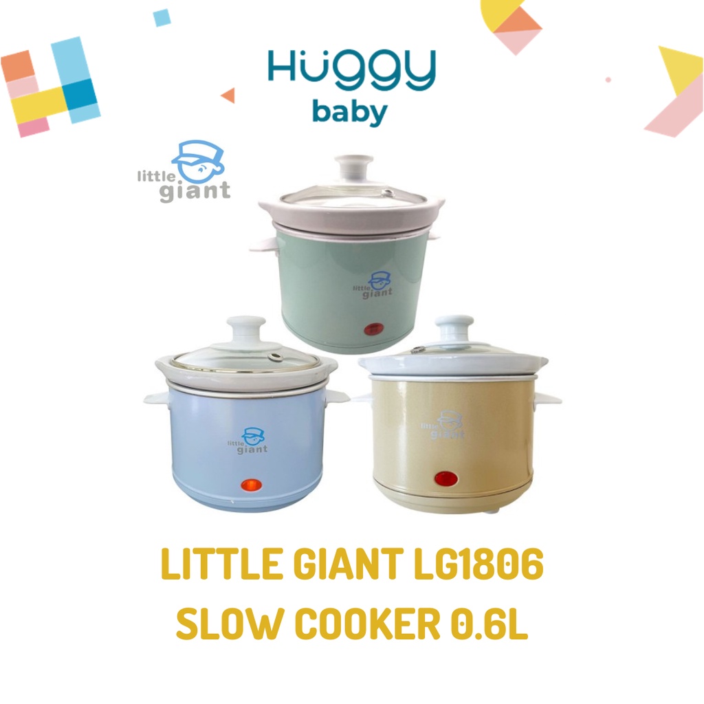 Jual Little Giant LG1806 0.6L Slow Cooker | Alat Mpasi Memasak Makanan ...