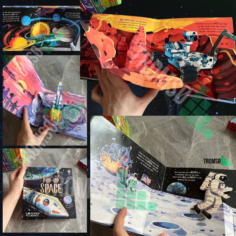 Jual Tro - Usborne Pop Up Book 3 D / Buku Pop Up 3 Dimensi / Buku ...