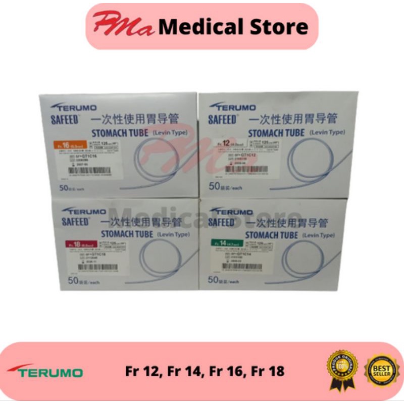 Jual Stomach Tube Terumo / NGT Terumo Fr 12, 14, 16, 18 Harga/Pcs ...