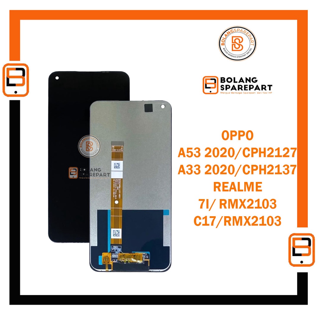 Jual LCD OPPO A53 2020 / A33 2020 / REALME 7I / REALME C17 + TOUCHSCREEN | Shopee Indonesia