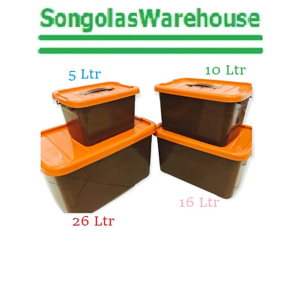 Jual 4 Set Kotak kontainer varian 26Lt 16Lt 10Lt 5Lt Container Box ...
