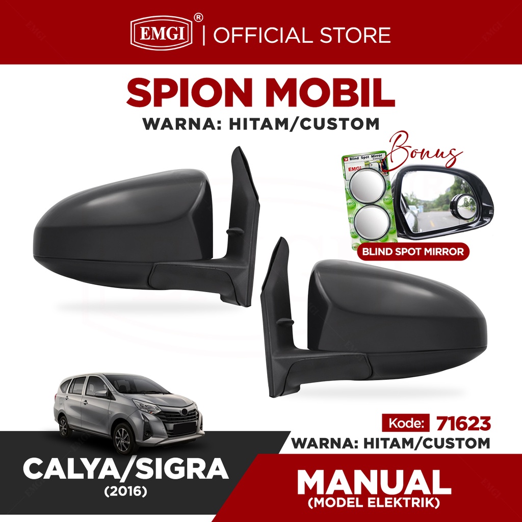 Jual EMGI - Spion Mobil Calya / Sigra 2016 Manual Model Elektrik ...