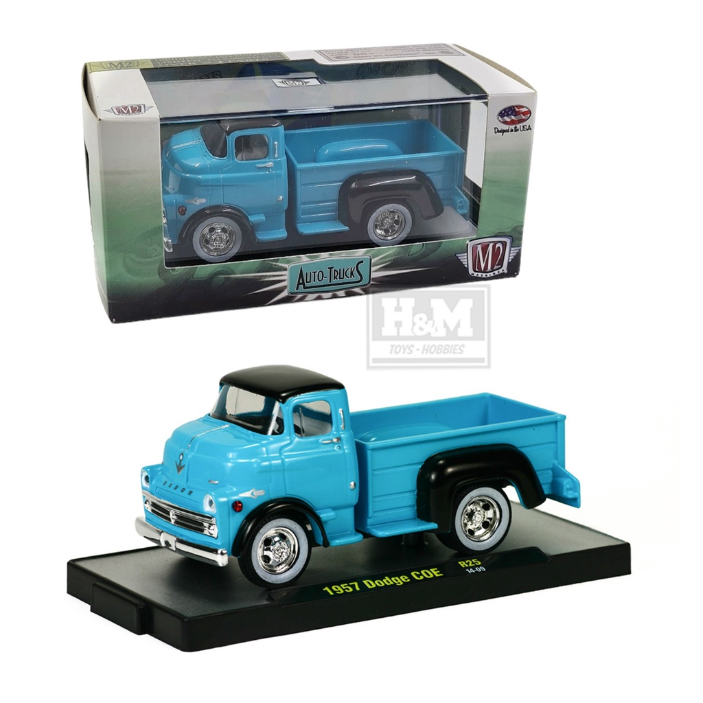 Jual M2 Machines 1957 Dodge COE Biru - R25 | Shopee Indonesia