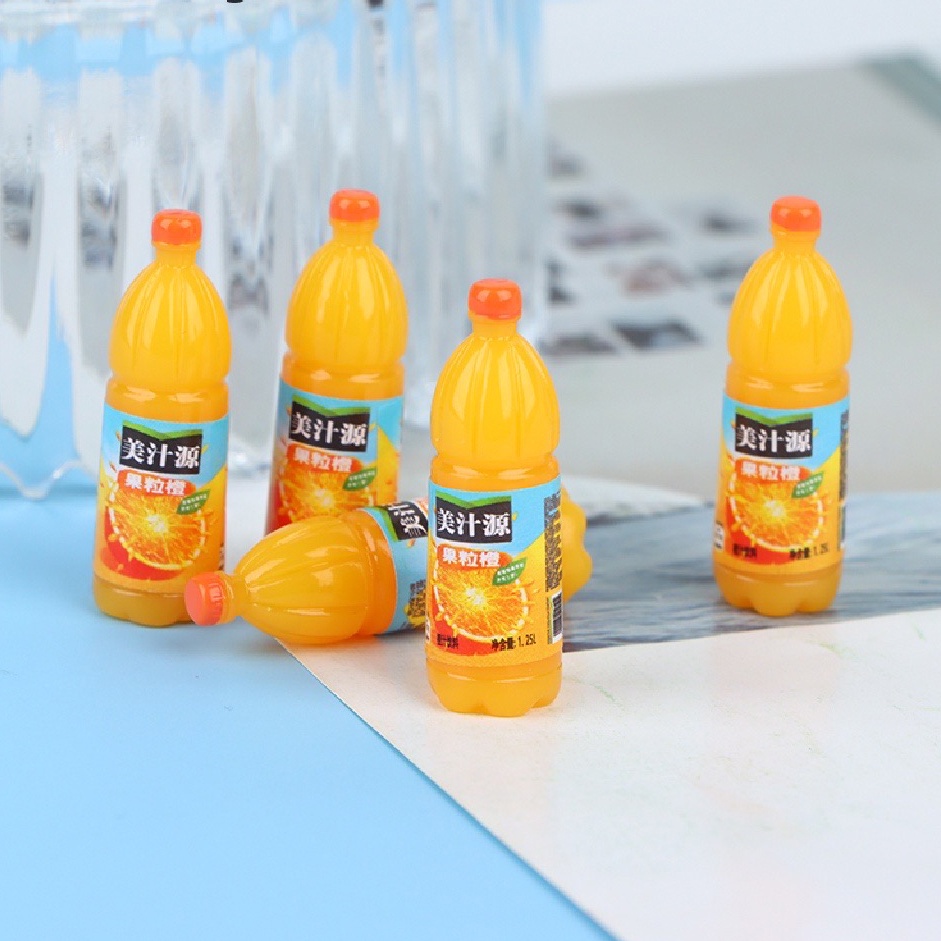 Jual Miniature Minuman Botol Orange Juice Minute Maid Skala 1:12 ...