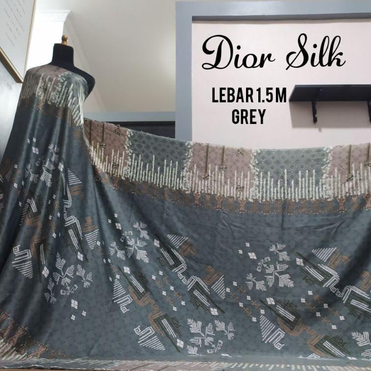 Jual Bahan kain DIOR SILK Kualitas Premium (KODE 5440) | Shopee Indonesia