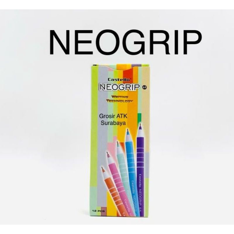 Jual Pulpen Standard Castello Neogrip (12Pcs) | Shopee Indonesia