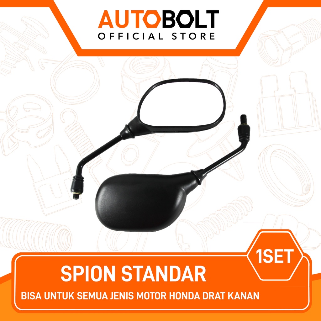Jual Spion Standar Astrea Grand Supra X 125 Batman FI Helm In Spacy ...