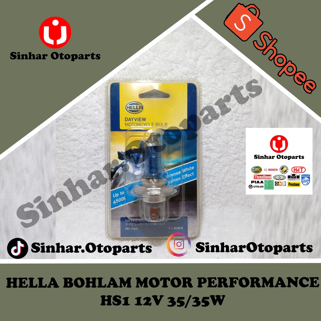 Jual HELLA BOHLAM MOTOR PERFORMANCE - HS1 12V 35/35W | Shopee Indonesia