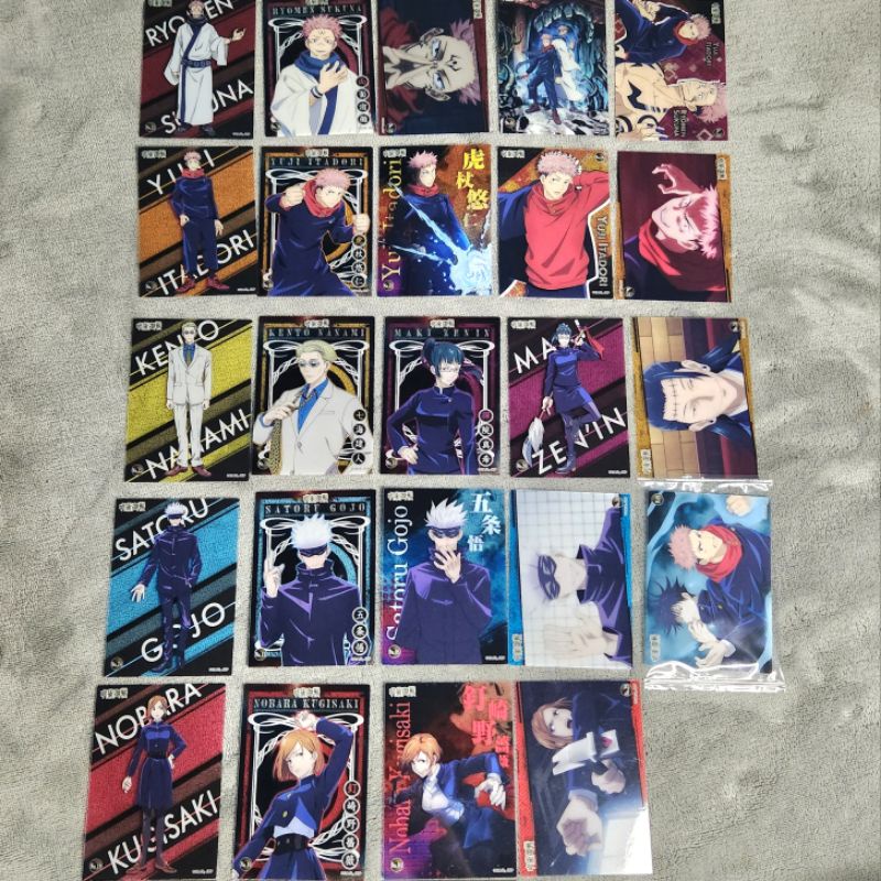 Jual Jujutsu Kaisen - Official Clear Card From Collection Gum Ensky ...