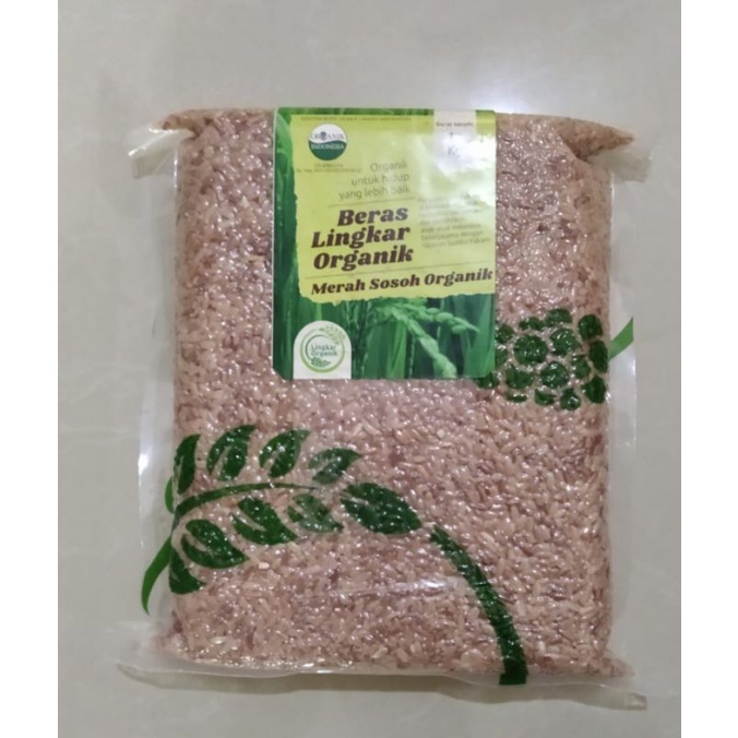 Jual Beras Pink/sosoh 1kg lingkar organik | Shopee Indonesia