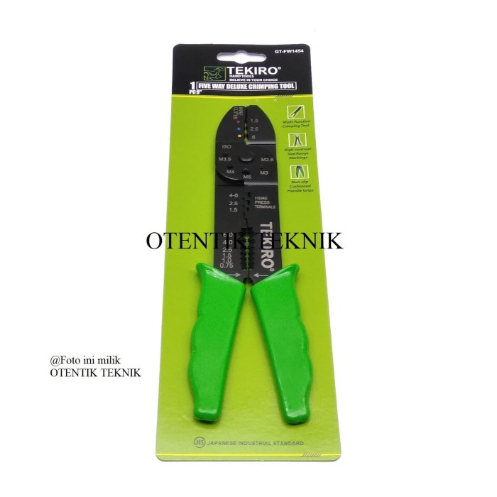 Jual Tang Tekiro Tang Krimping 9 Inci - Tang Skun Five Way Deluxe ...