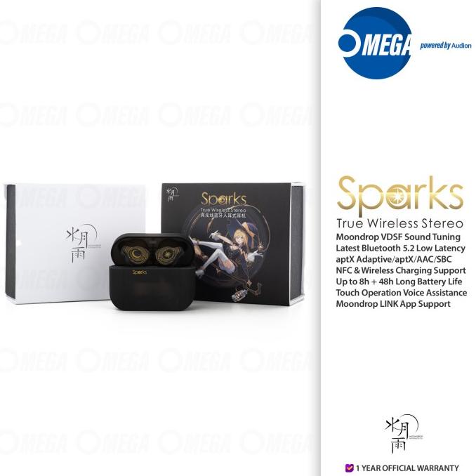 Jual Moondrop Sparks International Version Bluetooth 5.2 True Wireless ...