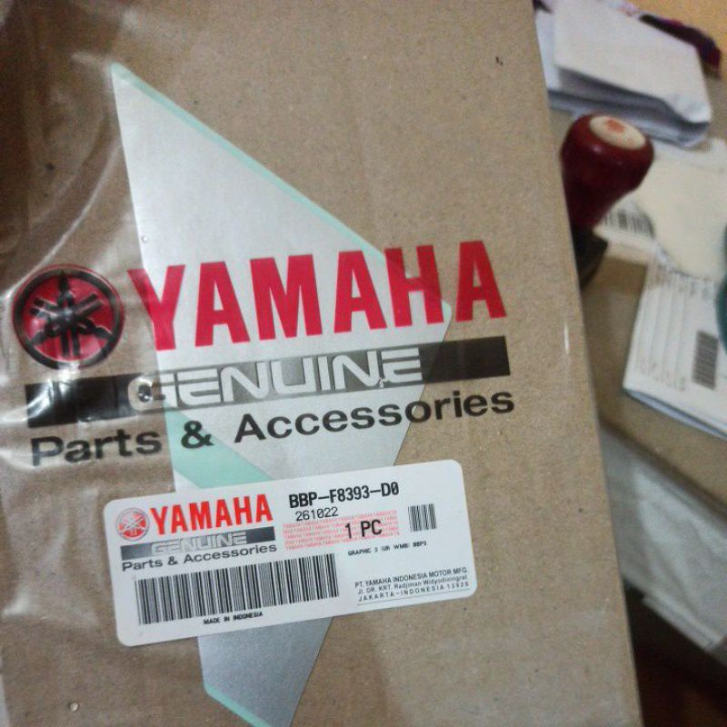 Jual GRAPHIC 3 BBP-F8393/94-D0 STRIPING SAYAP AEROX CONNECTED PART ...