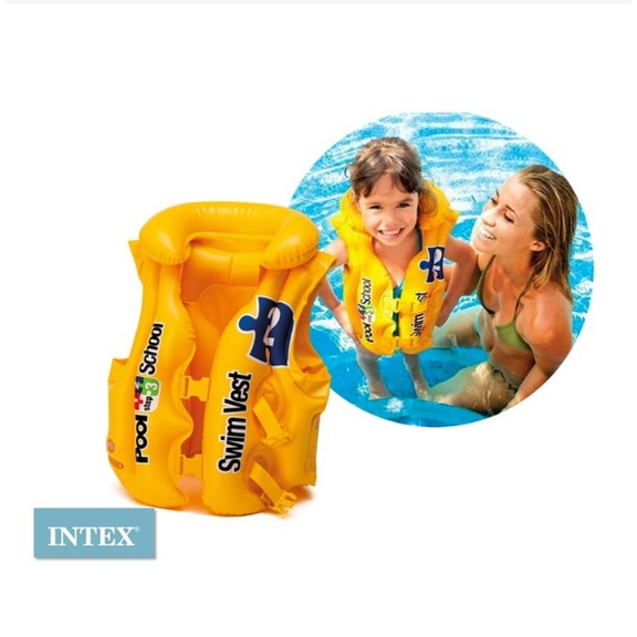 Jual INTEX Baju Jaket Ban / Pelampung Renang Anak/Swim Vest 3-6 th ...