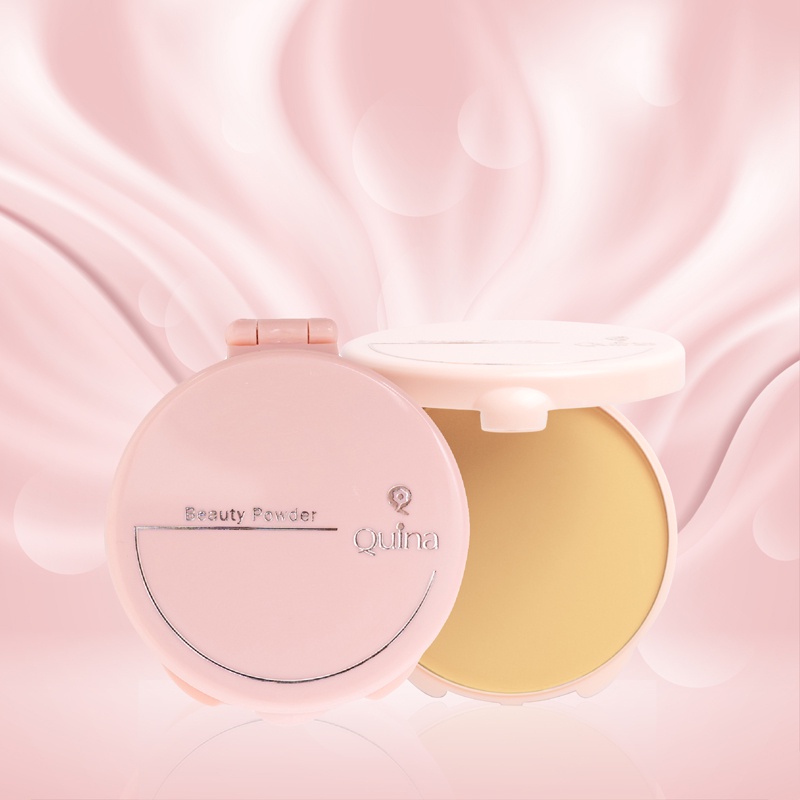 Jual Quina Beauty Powder Plus/ Bedak Padat Make Up Kosmetik | Shopee ...