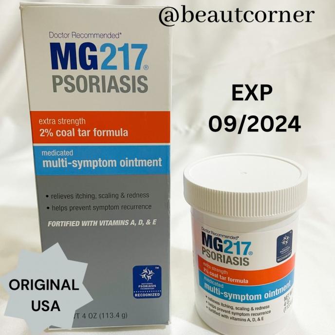 Jual MG217 Psoriasis 2% Coal Tar Multi Symptom Ointment | Shopee Indonesia