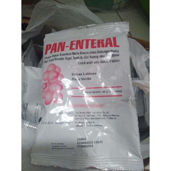 Jual Susu pan enternal rasa vanila, susu penderita stroke | Shopee ...