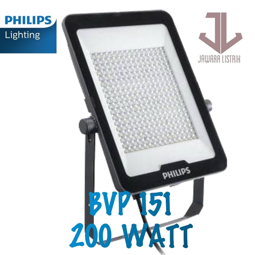 Jual FLOOD LIGHT PHILIPS LED BVP151 BVP 151 200 W WATT 200W LAMPU SOROT | Shopee Indonesia