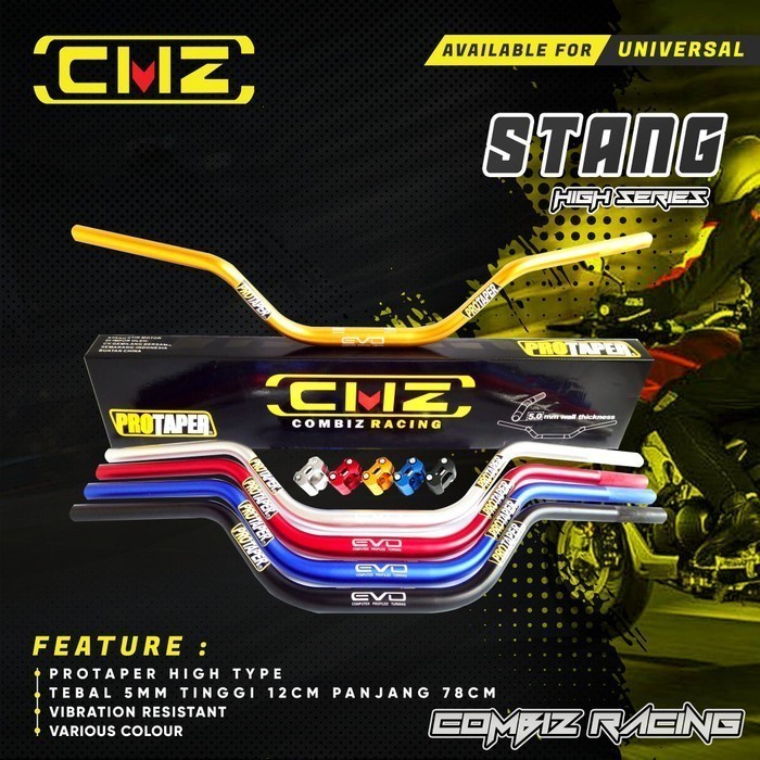Jual Stang FATBAR NMAX KLX CRF Raiser Protaper Evo High 12CM Tebal 5MM ...