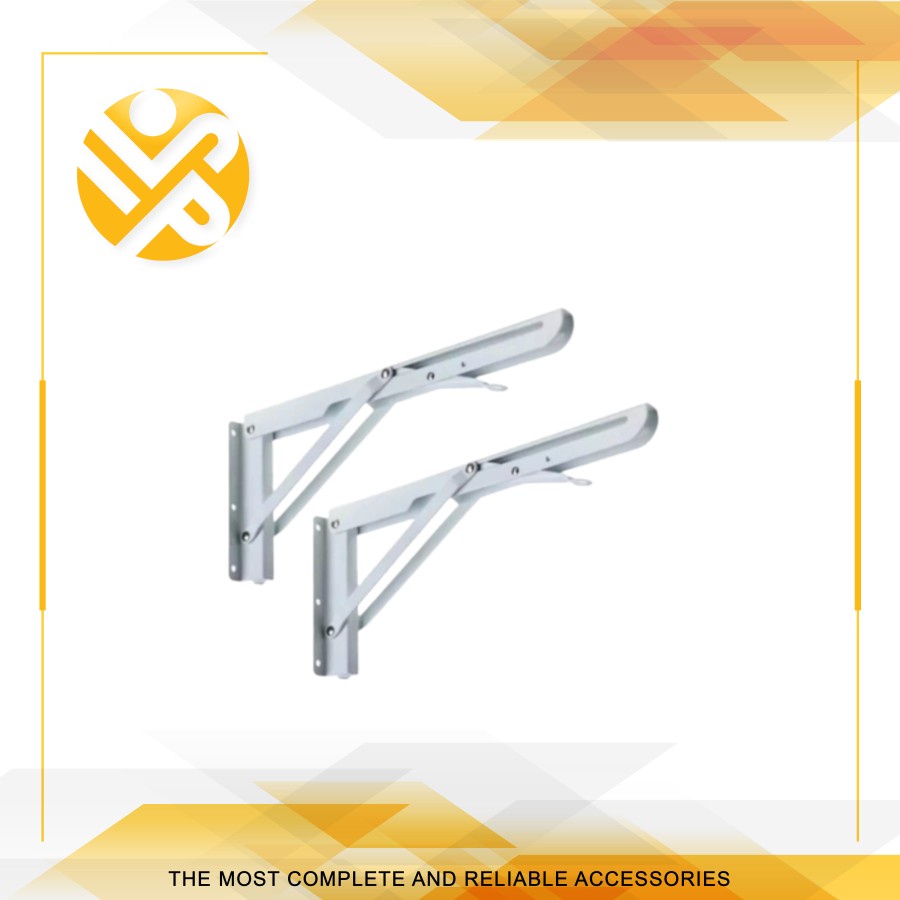 Jual Siku Rak Lipat 18 Inch / Engsel Ambalan Lipat 18" / Braket Siku ...