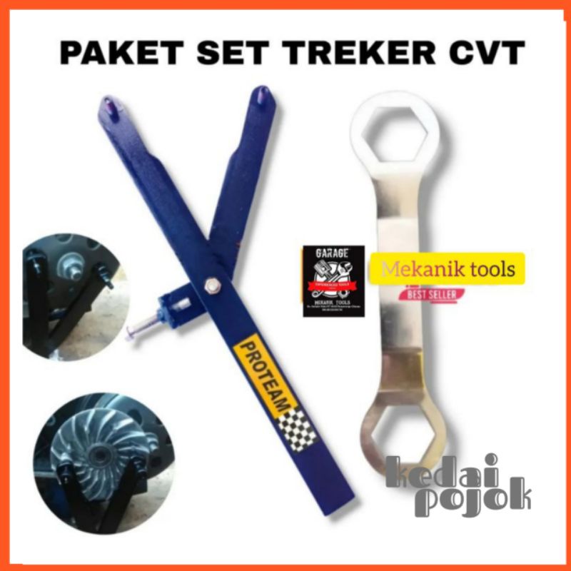 Jual Treker CVT dan Kunci Penahan Kopling Matic Universal | Shopee Indonesia
