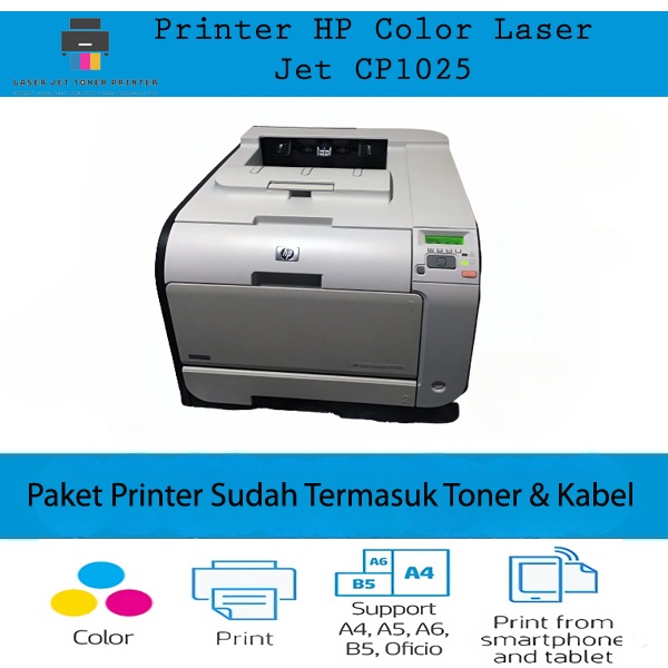Jual Printer Laser Jet Color HP Color Laser Jet CP2025 Series Siap ...