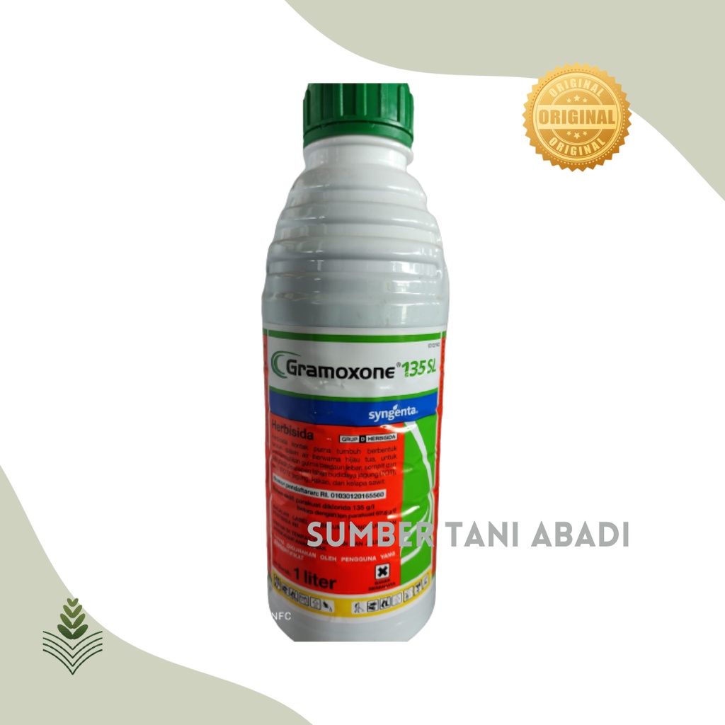 Jual Gramoxone 135SL - isi 1 LITER - Herbisida obat rumput - PT ...