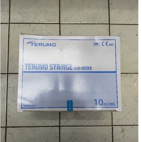Jual Spuit Terumo 10cc / Syringe Terumo 10ml / Suntikan Terumo 10cc ...