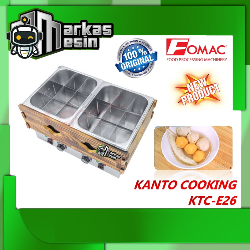 Jual Kanto Cooking Machine / Mesin Perebus Makanan KTC-E26 FOMAC ...