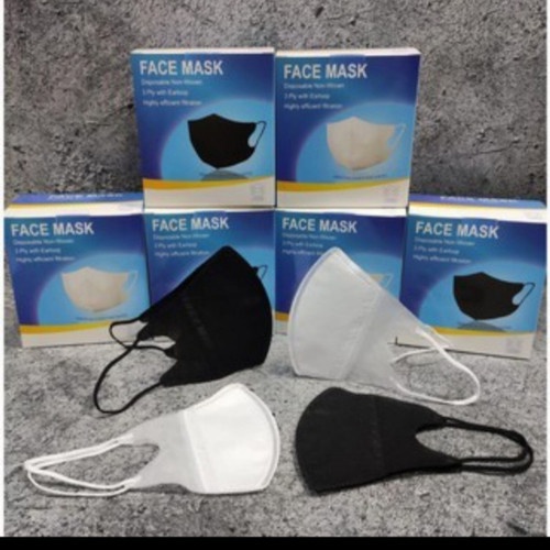 Jual BOP MASKER DUCKBILL FACEMASK 3PLY 4PLY BERGARIS ISI 50PCS KOTAK ...