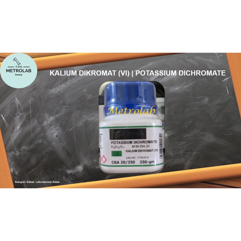 Jual Kalium Dikromat (VI) | K2Cr2O7 | 500 gr | Shopee Indonesia