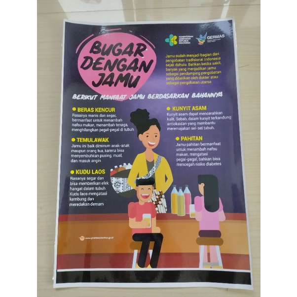 Jual Poster Manfaat Jamu | Shopee Indonesia