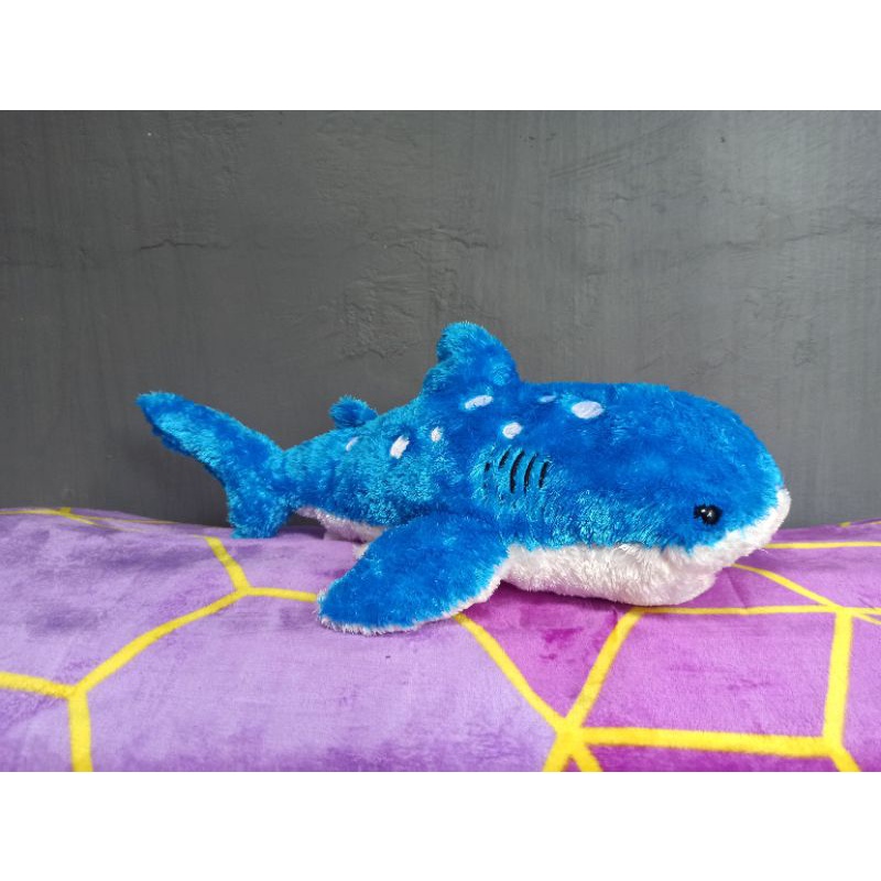 Jual boneka ikan hiu paus totol whale original Okinawa aquarium jepang ...
